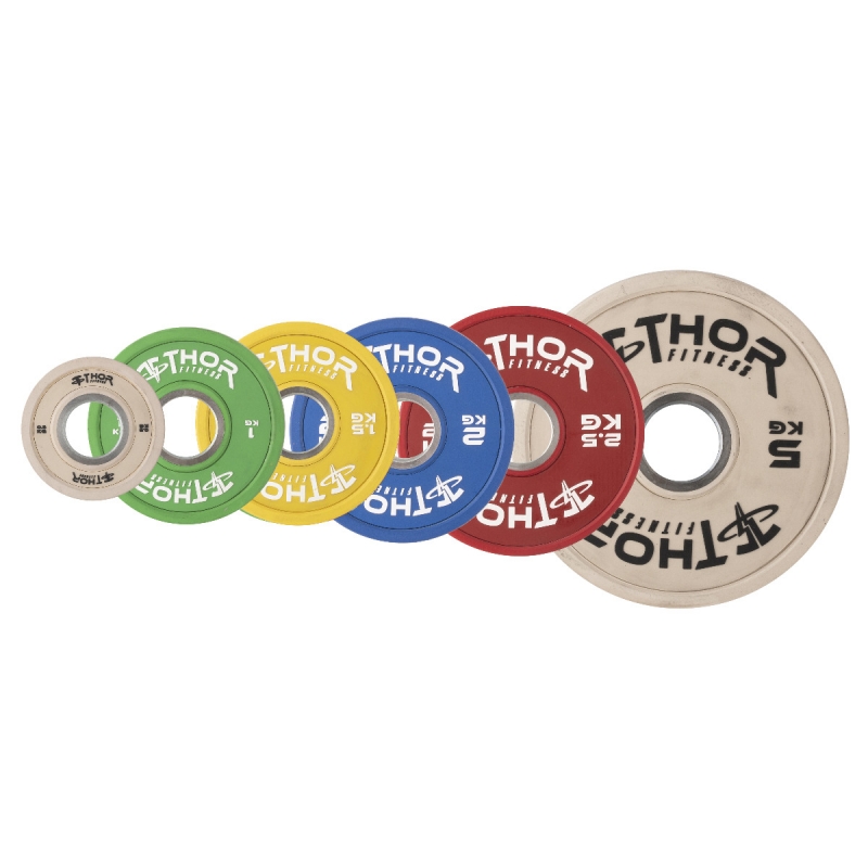 Thor Fitness Färgad Fractional Plate